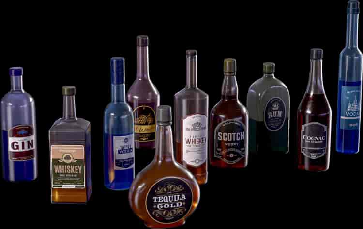 Alcohol Bottle | Cosmos by Leartes