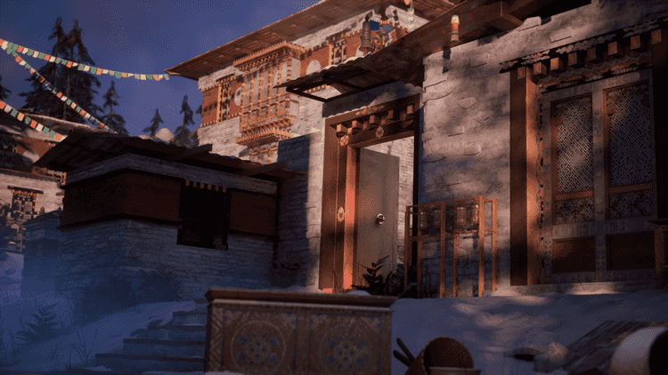 Asian Monastery Refuge | Cosmos by Leartes