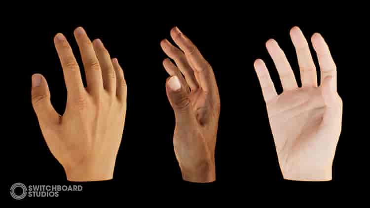 Essential VR Hands Collection | Cosmos by Leartes