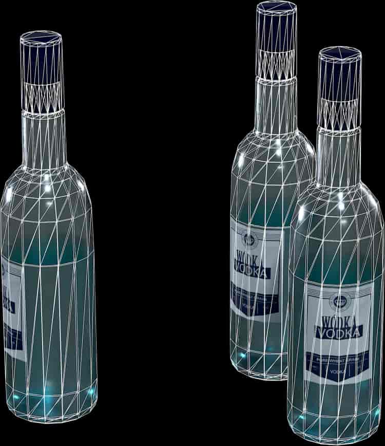 Alcohol Bottle | Cosmos by Leartes