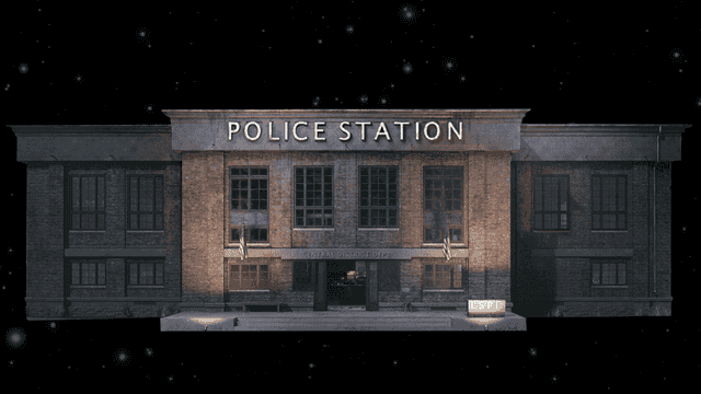 Retro Police Station Building Modules | Cosmos by Leartes Studios