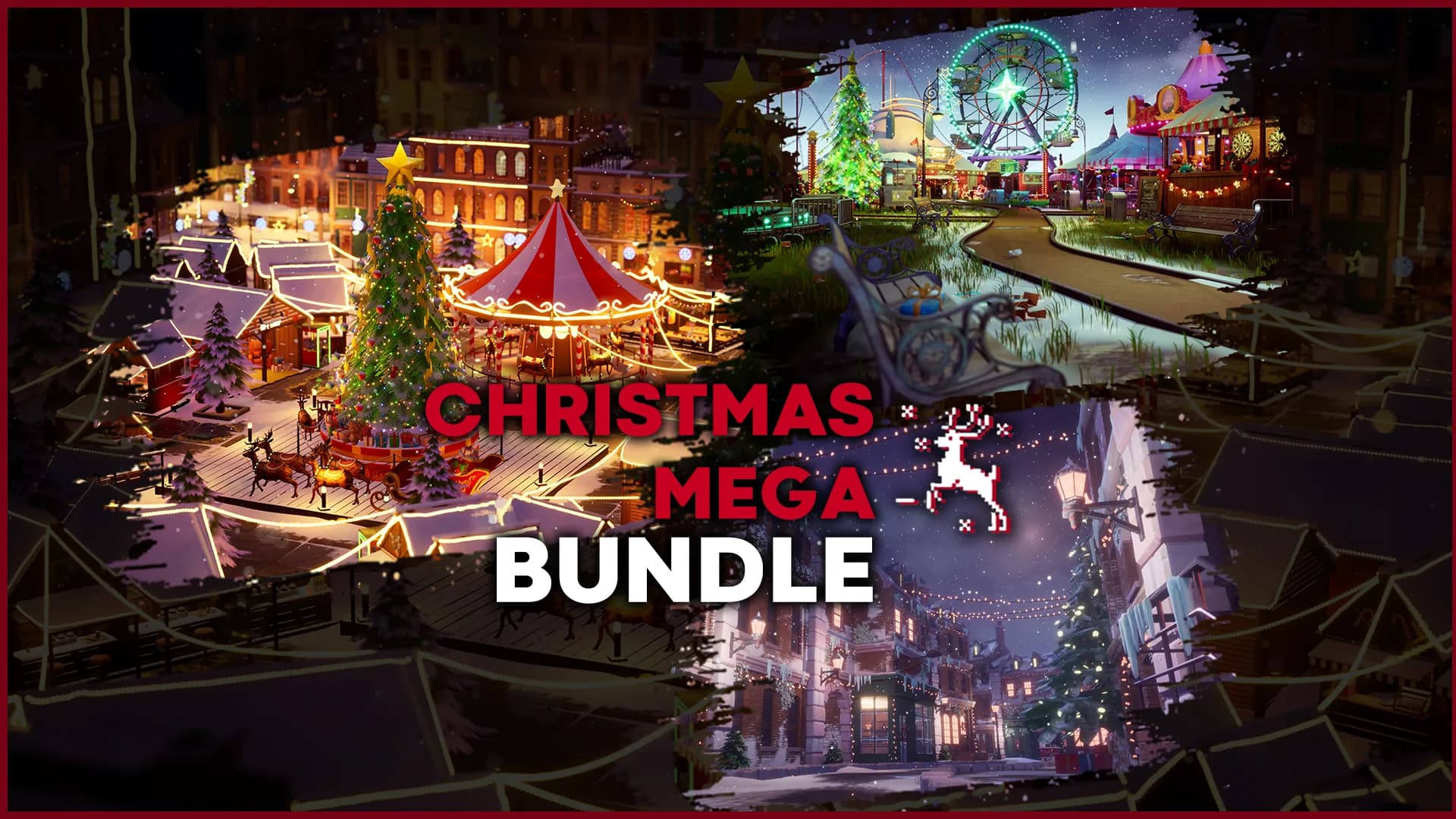 Stylized Christmas Mega Bundle | Cosmos by Leartes Studios
