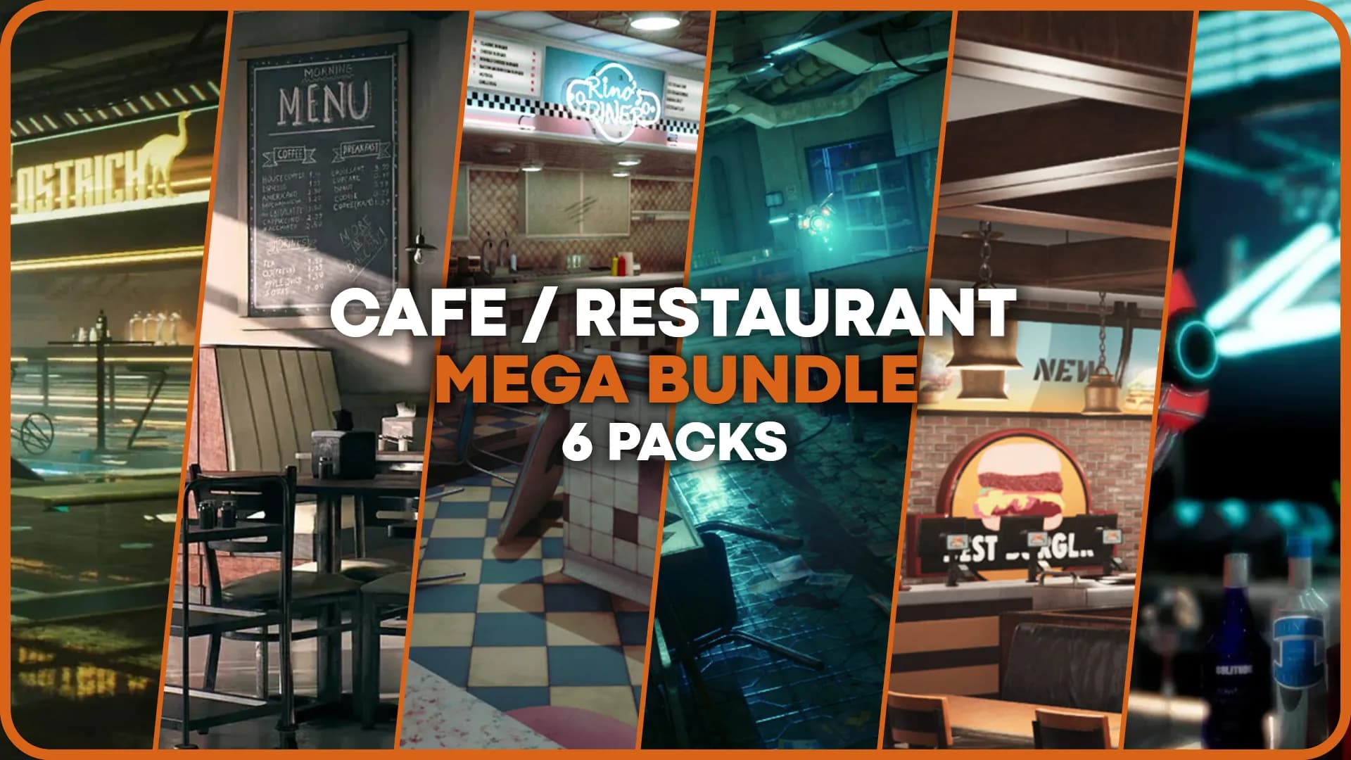 Restaurant Mega Bundle | Cosmos by Leartes