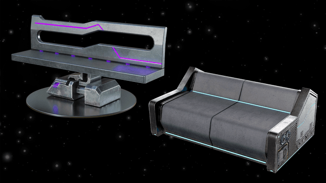 Cyberpunk Benchs | Cosmos by Leartes Studios